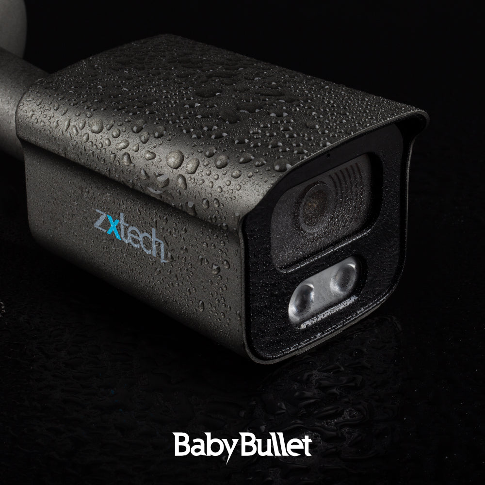 4K Smart CCTV System Audio Recording IP Camera | Zxtech